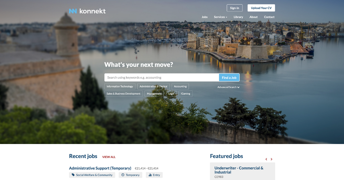 Konnekt recruitment agency customer story - EuroDNS