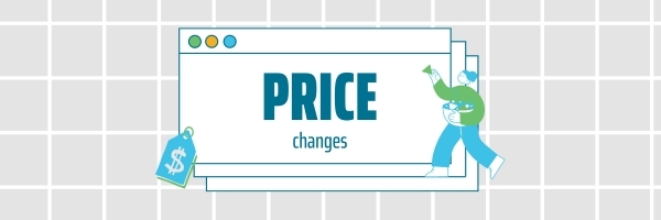 Price change for multiple TLDs