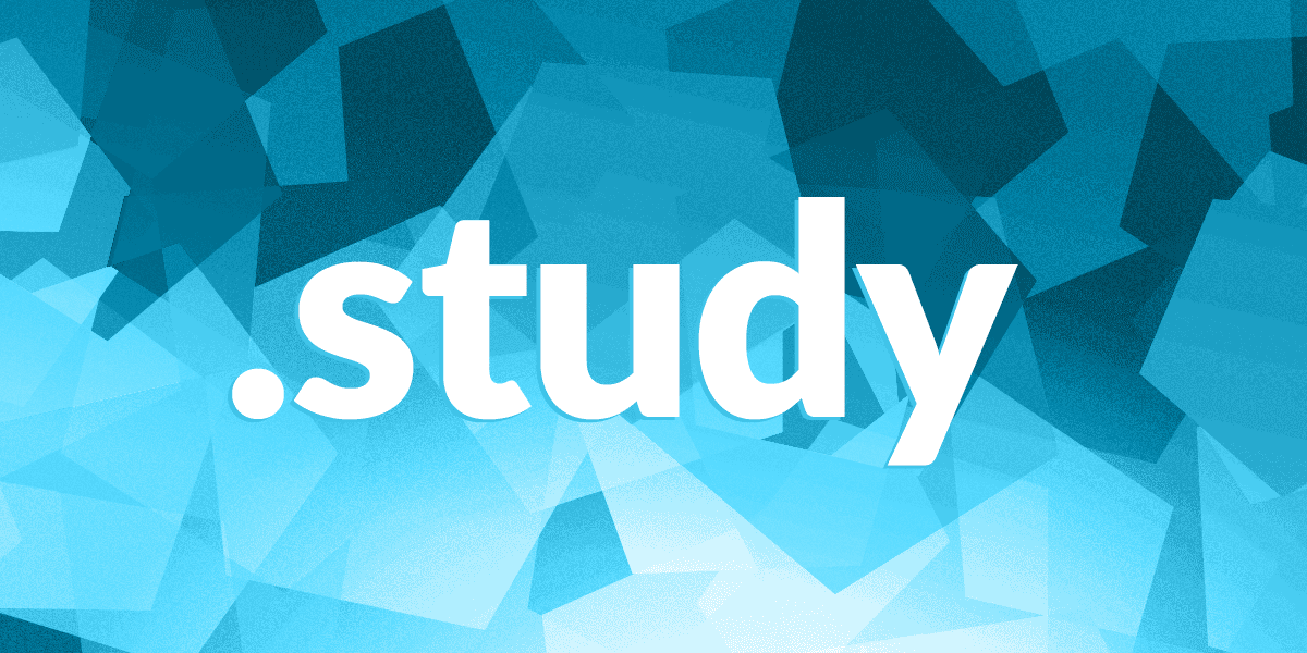 .STUDY domain registration | Get your .STUDY domain
