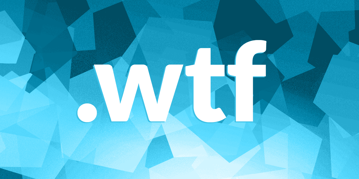 .WTF domain registration | Get your .WTF domain name